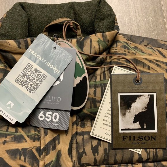Filson | Jackets & Coats | Filson Camo Cruiser Vest Mens Medium New ...